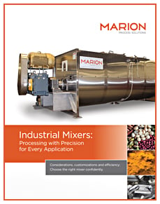 Marion Process Solutions | Industrial Process Solutions - Mixer Guide
